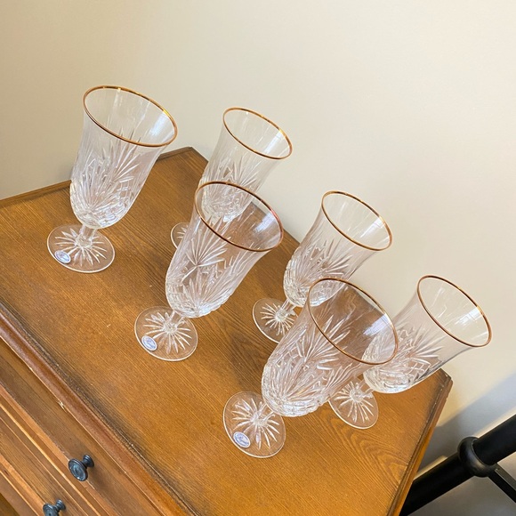 Rogaska | Dining | Authentic Rogaska Richmond Gold Trim Iced Tea ...